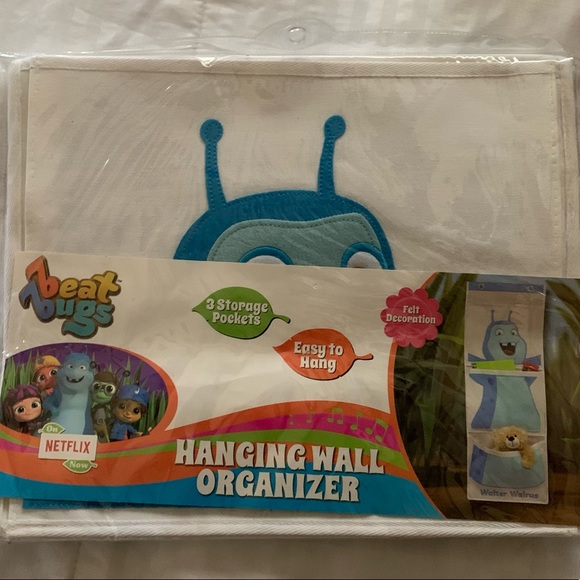 Netflix | Accessories | Netflix Beat Bugs Wall Hanging Organizer Nwt | Poshmark